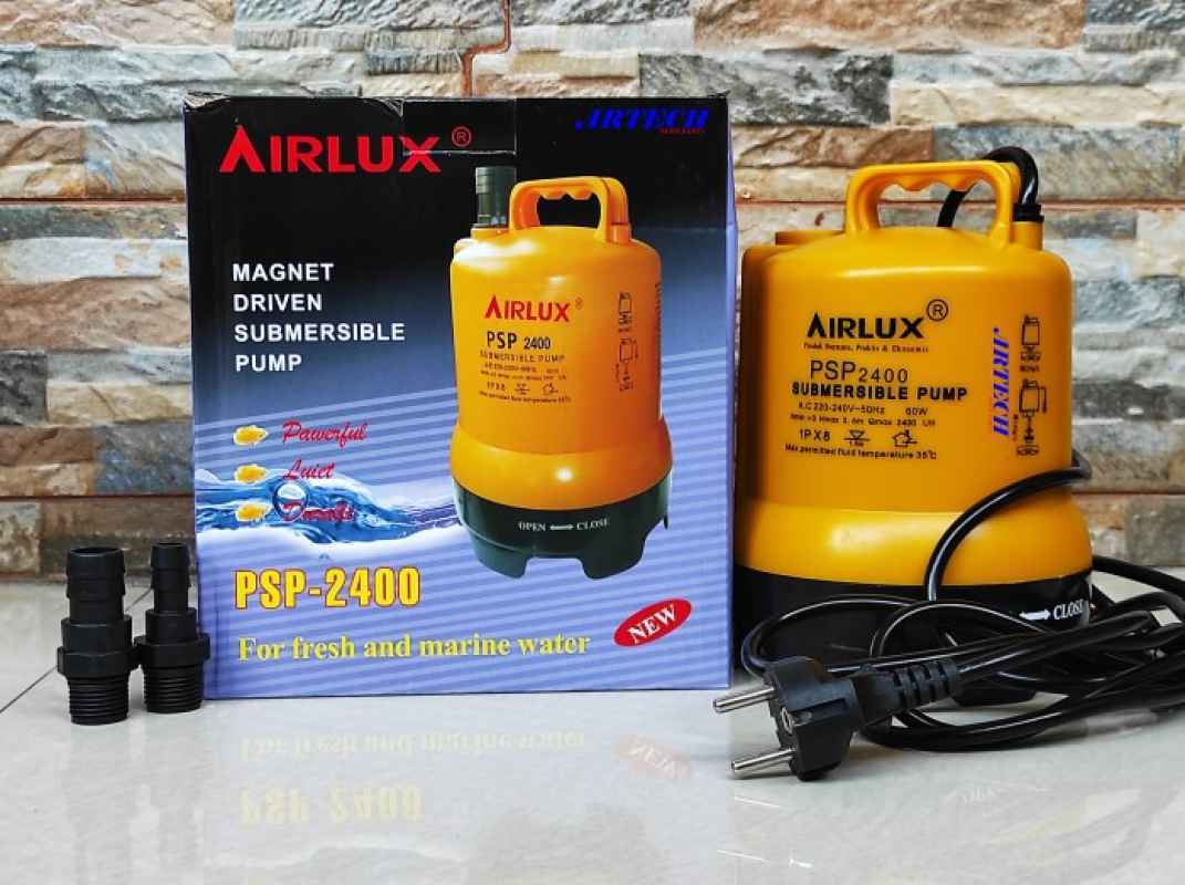 Promo Airlux Psp-2400 60 Watt Pompa Celup Magnet (submersible Pump ...