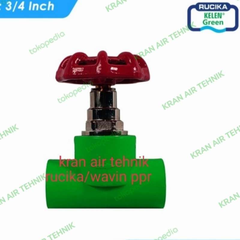 Promo Gate Valve Ppr 2inch/63mm/rucika Green Diskon 23% Di Seller ...