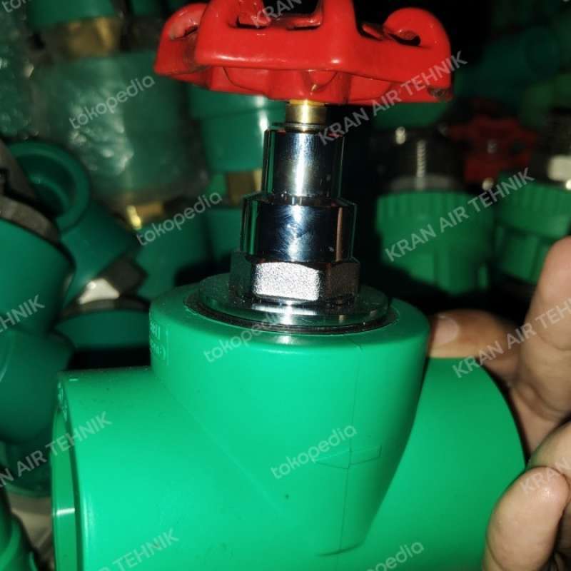 Promo Gate Valve Ppr 2inch/63mm/rucika Green Diskon 23% Di Seller ...