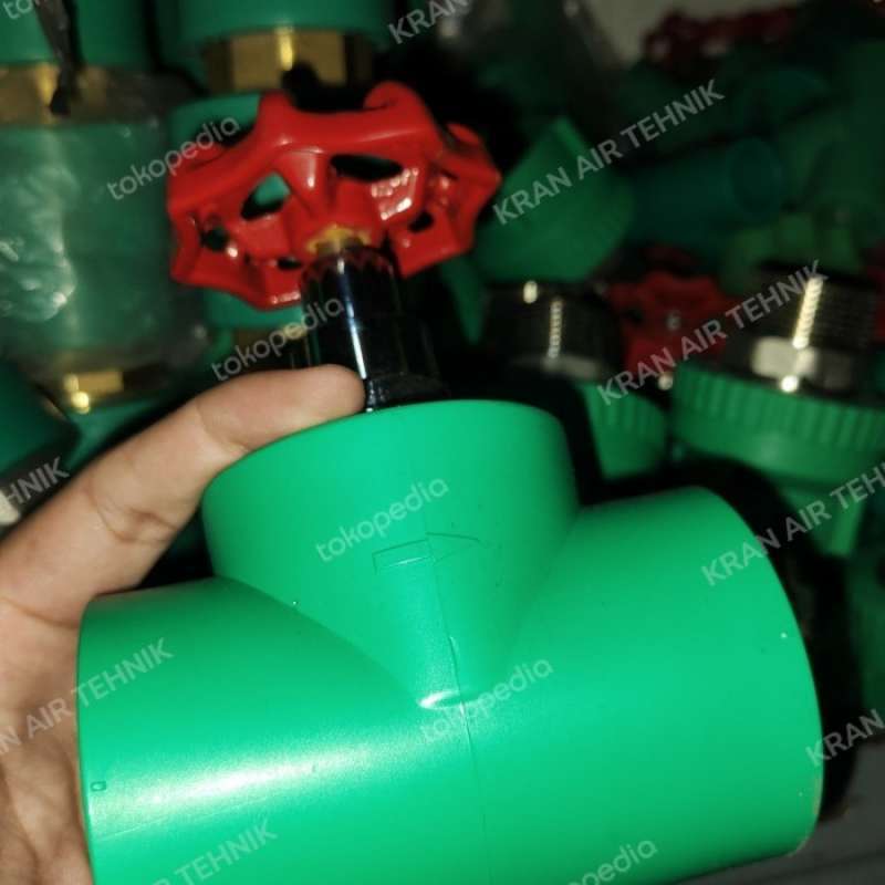 Promo Gate Valve Ppr 2inch/63mm/rucika Green Diskon 23% Di Seller ...