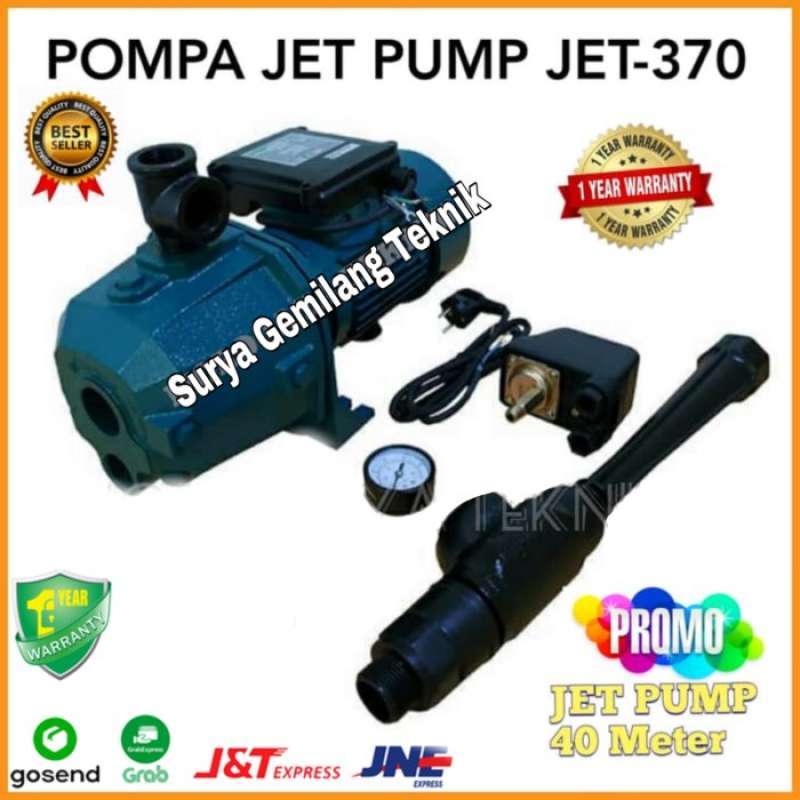 Promo Pompa Air Jet Pump Otomatis 370 Nasional Mcpump Mesin Pompa Air ...