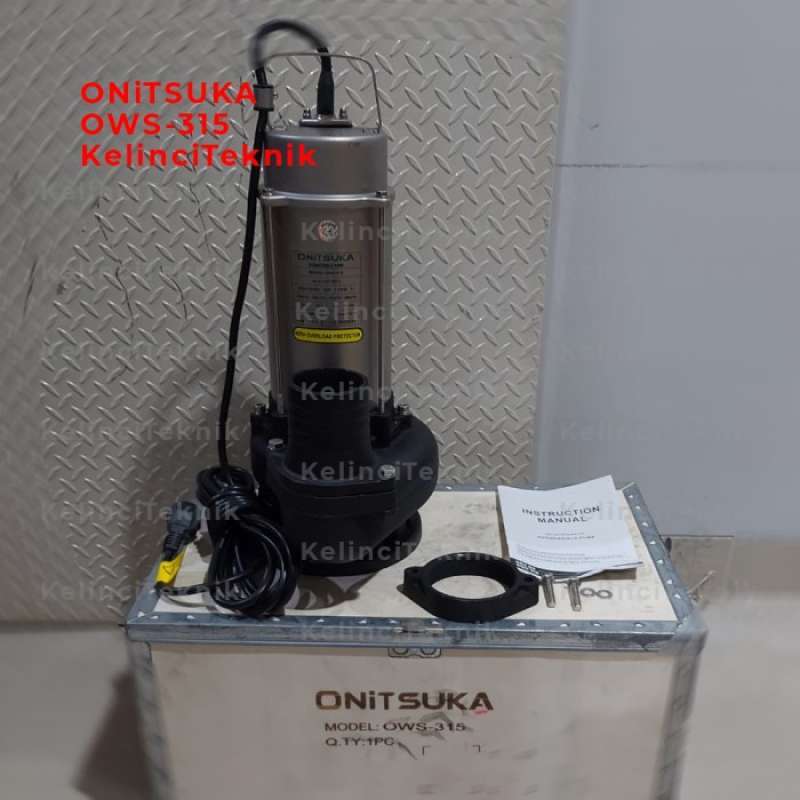 Promo Onitsuka Pompa Celup Air Kotor/sewage Pump Ows-315, Submersible Pump Diskon 23% Di Seller ...