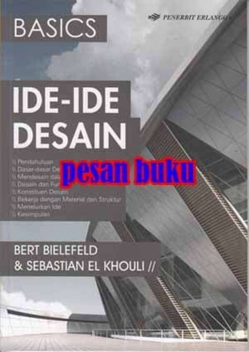 Promo Buku Basics Ide-ide Desain Bert Bielefeld Diskon 23% Di Seller ...