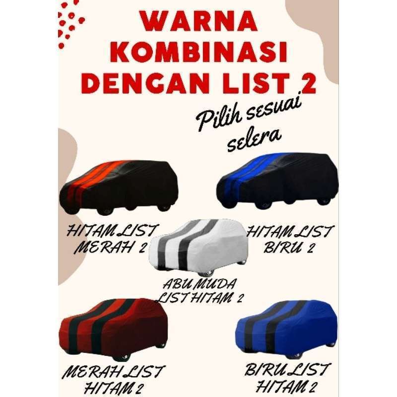 Promo Cover Sarung Mobil Calya Sigra Avanza Xenia 2004-2020 Agya Ayla ...