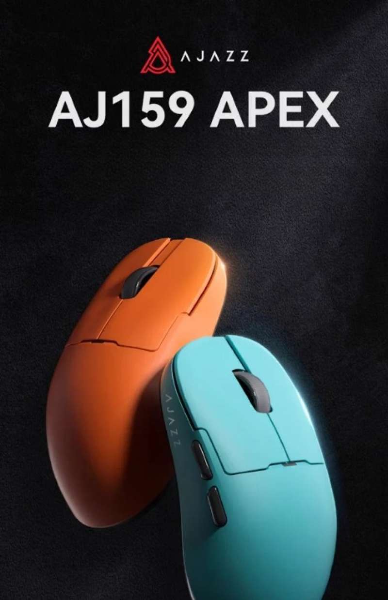 Jual Ajazz Aj159 Aj-159 Apex Wireless Gaming Mouse Triple Connection With Charging Station ...