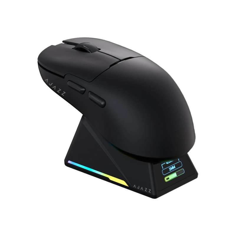 Jual Ajazz Aj159 Aj-159 Apex Wireless Gaming Mouse Triple Connection With Charging Station Di ...