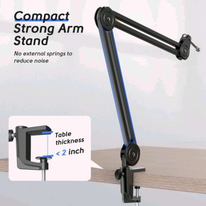 Jual Fifine Bm63 - Heavy Duty Professional Boom Arm Stand Di Seller ...