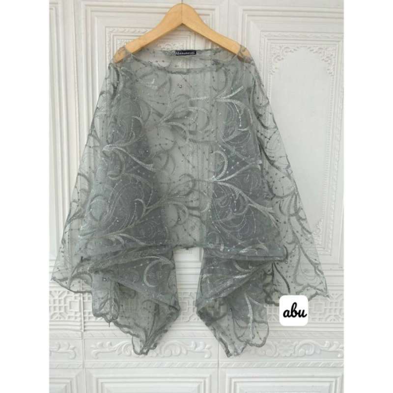 Jual Atasan Kebaya Modern Brukat Outer Tile Cape Tile Kebaya Remaja ...