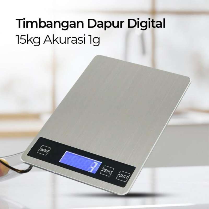 Jual Timbangan Digital 15kg Timbangan Dapur Digital 15kg Kitchen Scale ...