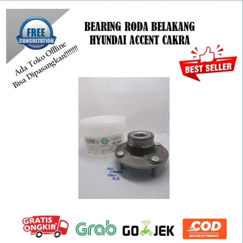 Promo Hub Bearing Laher Roda Belakang Hub Mobil Accent Dan Cakra Diskon ...