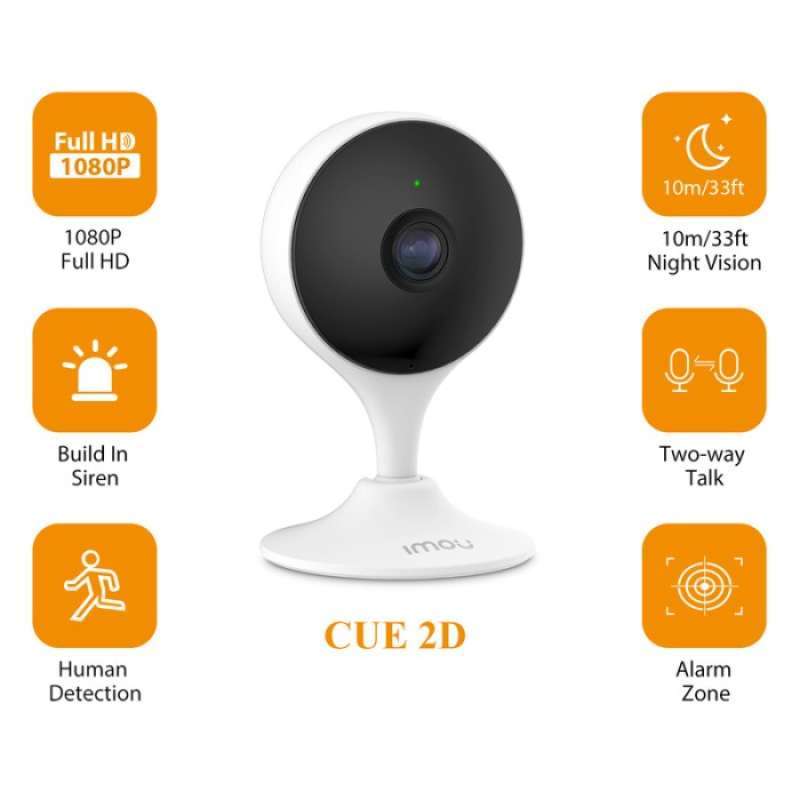 Promo Imou Cue 2d 1080p Wireless Indoor Camera Two Way Talk Diskon 23% ...