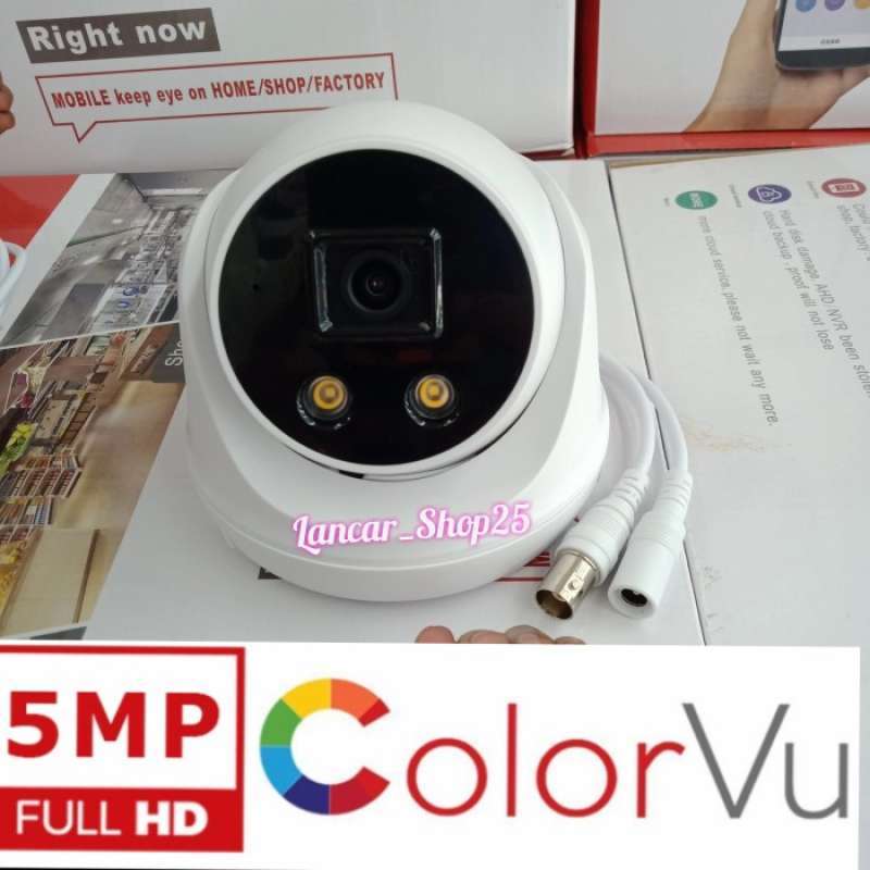 Promo Kamera Cctv Indoor Colorvu / Full Color Lens 5mp Hd Ir Diskon 23% ...