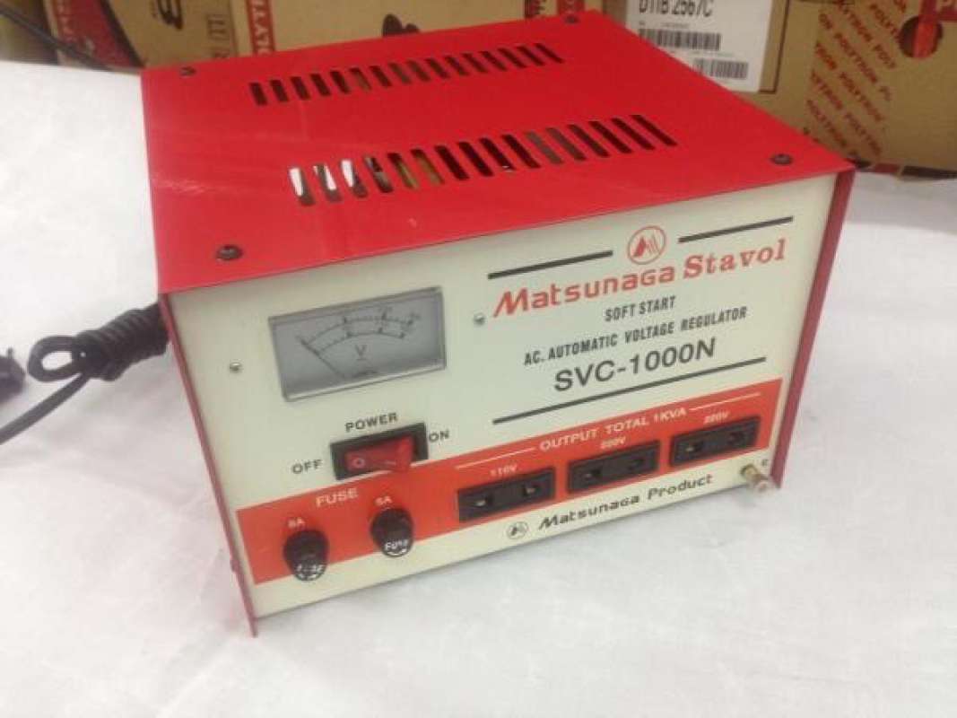 Promo Stabilizer Matsunaga 1000watt 1000 Watt 1000w Stavol Svc 1000n ...