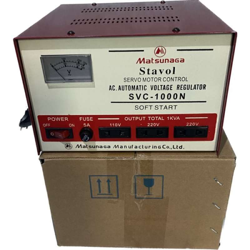 Promo Stavolt Stabilizer 1000 Watt Matsunaga Diskon 23% Di Seller ...