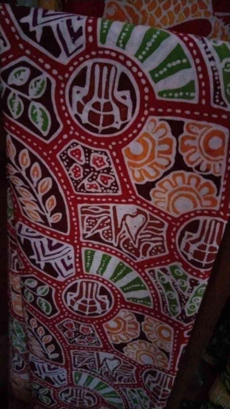 Jual Kain Batik Pns/tulis/cap Grobogan (pola Simpang Lima) Di Seller ...