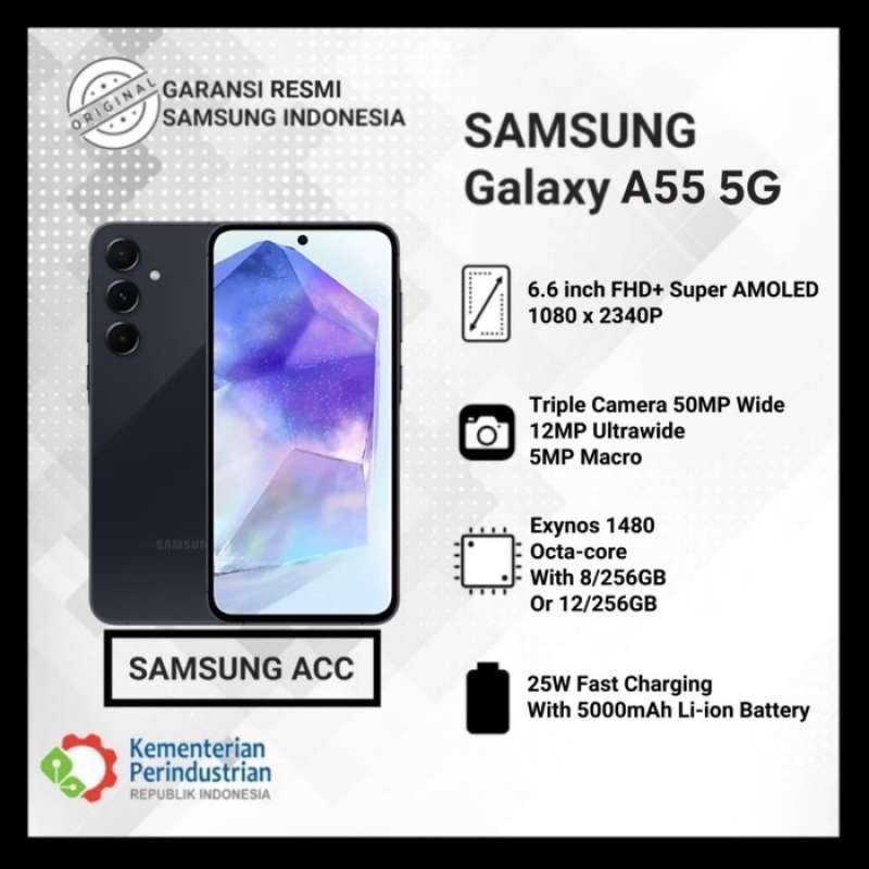 Jual Samsung Galaxy A55 5g 8/256 12/256 Gb - 12/256 Di Seller Sumberniaga Digital - Sukajaya ...