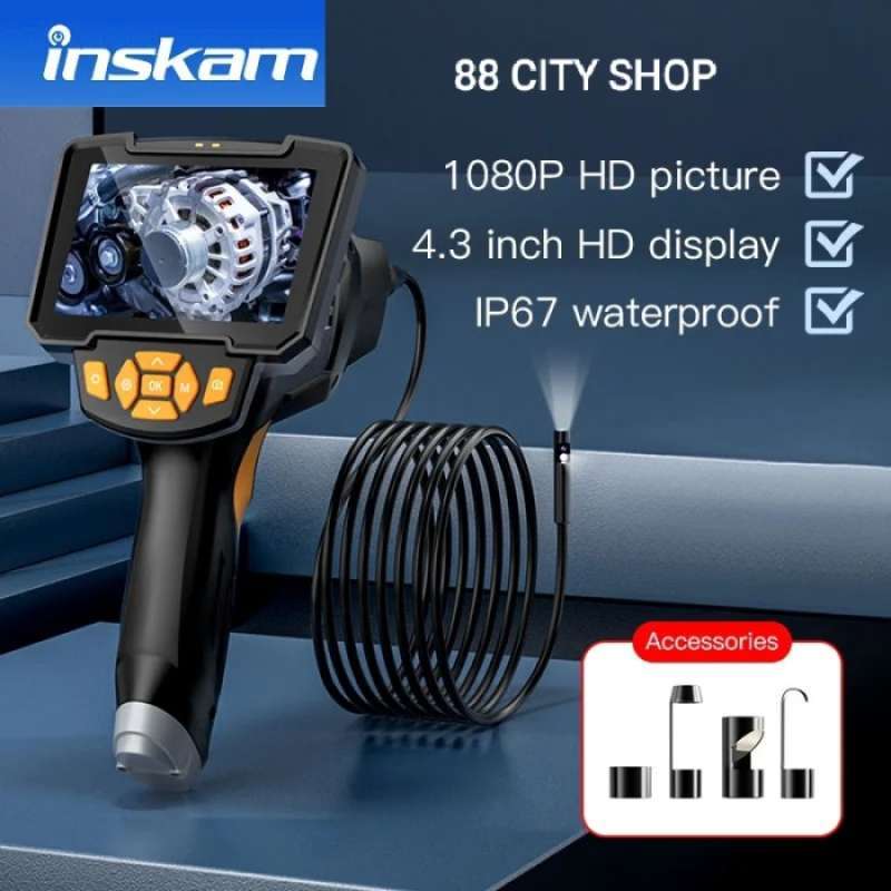 Promo Borescope Endoscope Camera Inspection Digital Screen Hd Pixel ...