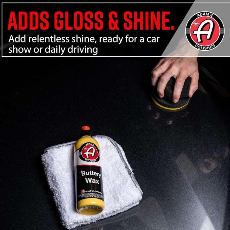 Jual Adam's Polishes Buttery Wax Repack Carnauba Wax Pengkilap Body Cat ...