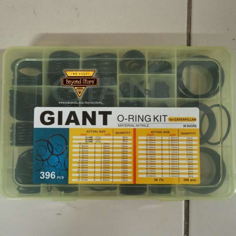Promo Oring Kit Giant Nbr70 / Oring Kotak Giant Nbr90 Shore / Oring Box ...