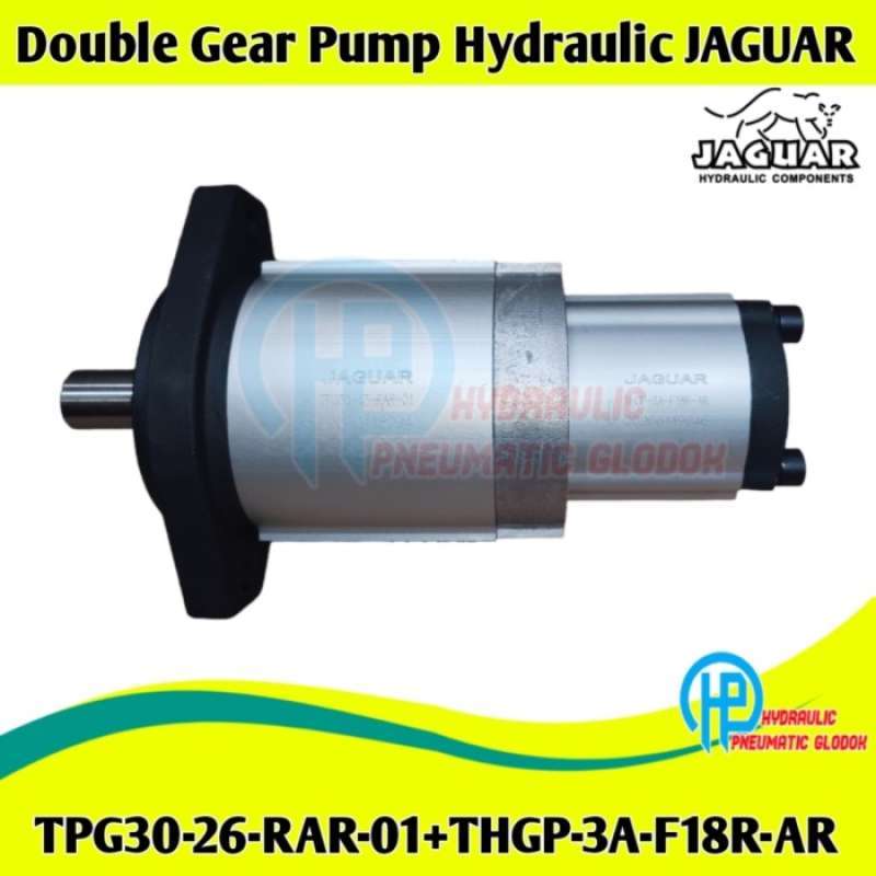 Promo Double Gear Pump Hydraulic Jaguar 26cc + 18cc Tpg30-26-rar-01 ...
