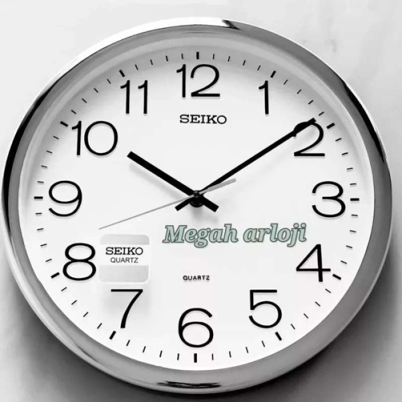 Jual Jam Dinding Seiko Sweep/silent 32cm Silver Putih Di Seller Sangninja - Cengkareng Timur ...