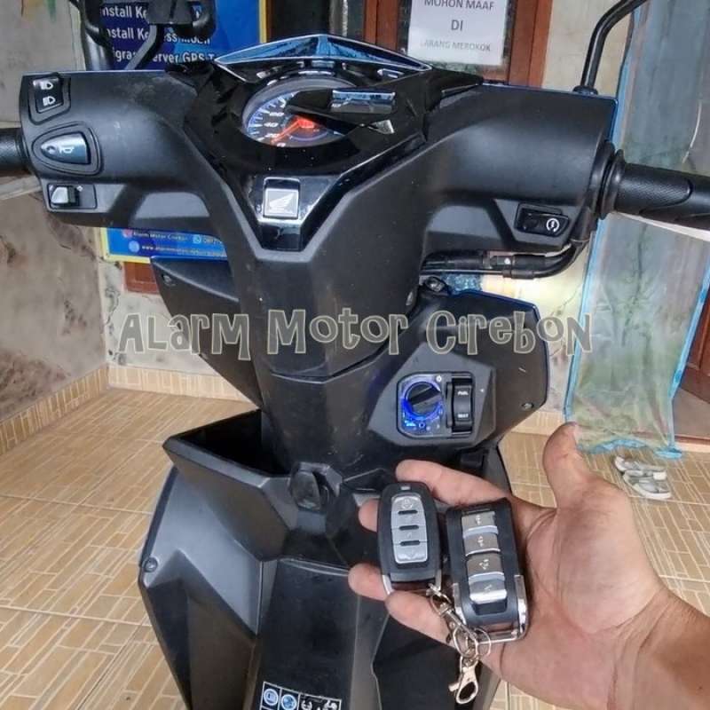 Promo Keyless Honda Beat New Pakai Modul Alarm Universal Kontak Pcx 160 ...