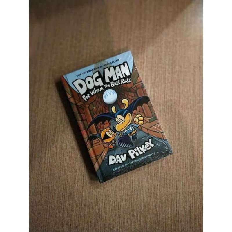 Promo (hc) Dog Man : For Whom The Ball Rolls Book #7 By Dav Pilkey ...
