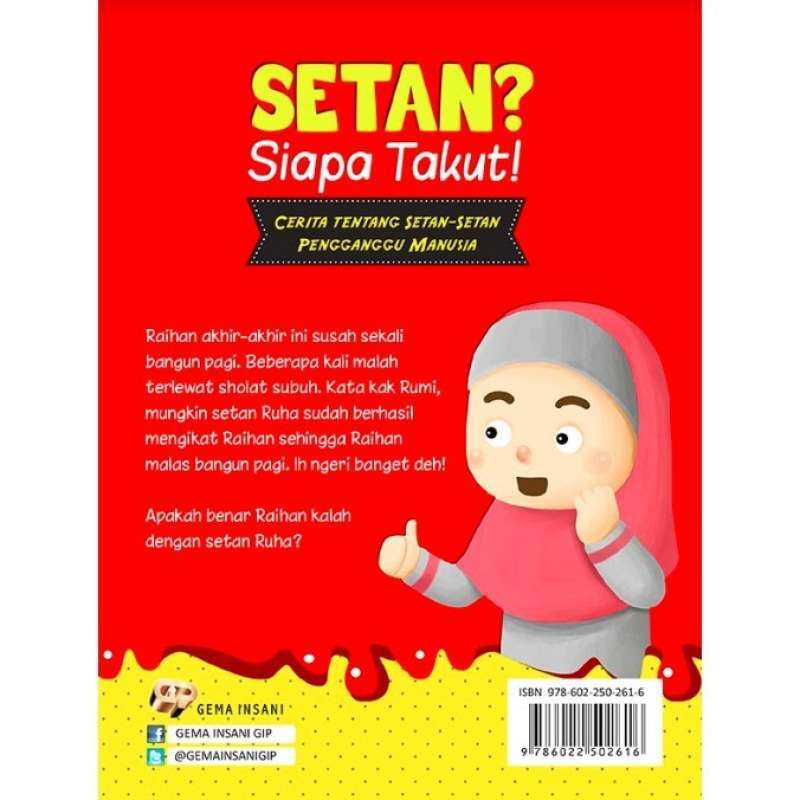 Promo Ori Setan Siapa Takut - Buku Cerita Anak Muslim Islam Islami Usia ...