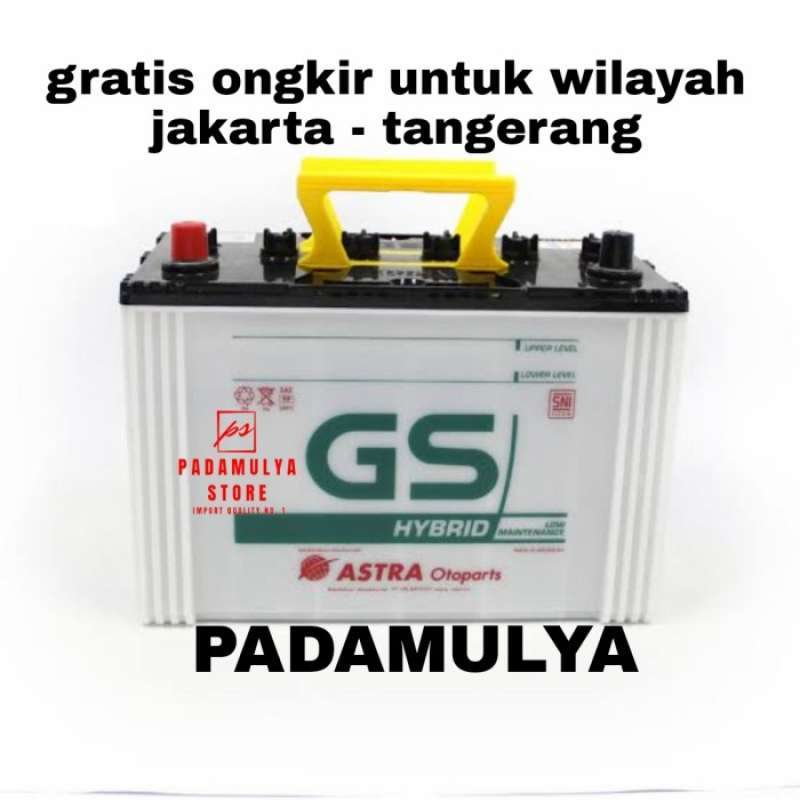 Promo Aki Gs Astra Ns70 Hybrid 65d26r 12v 65ah Battery Hino Fuso Kijang ...