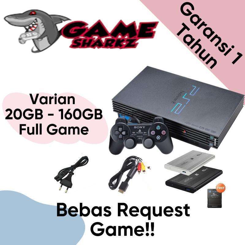 Jual Ps2 Playstation 2 Hardisk 120gb + Full Games Di Seller King Music ...
