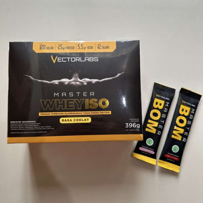 Promo Vectorlabs Master Whey Iso 12 Sachet Free 2 Sachet Suplemen ... Promo Vectorlabs Master Whey Iso 12 Sachet Free 2 Sachet Suplemen ...