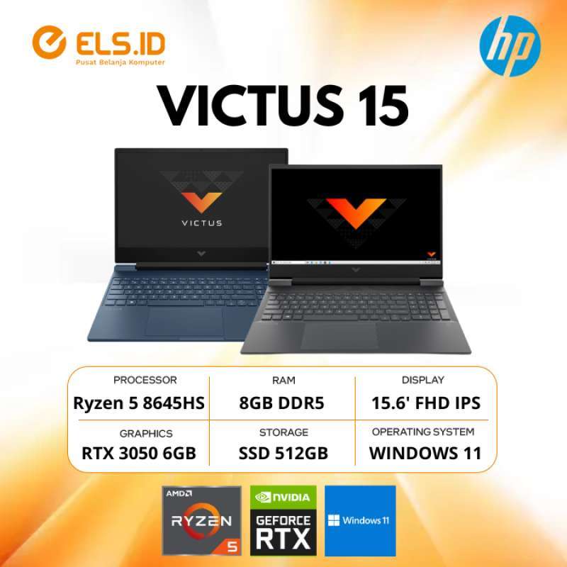 Promo Hp Victus 15 Fb2777ax / Fb2779ax Amd Ryzen 5 8645hs 8gb Ssd 512gb ...