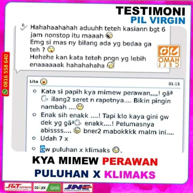 Jual Pil Virgin Original Obat Herbal Keputihan Perapat Miss V Manjakani ...