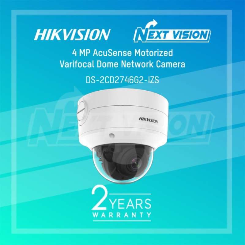 Promo Ds-2cd2746g2-izs - Hikvision 4 Mp Acusense Motorized Varifocal Camera Diskon 23% Di Seller ...