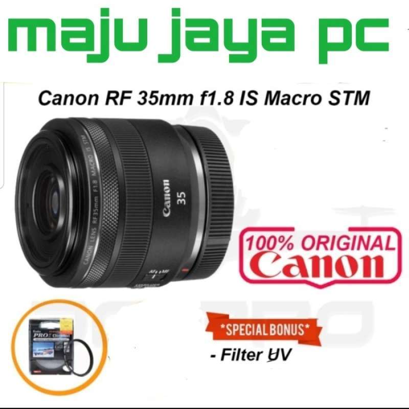 Promo Lensa Canon Rf 35mm F1.8 Is Macro Stm Lens Fix Diskon 23% Di ...