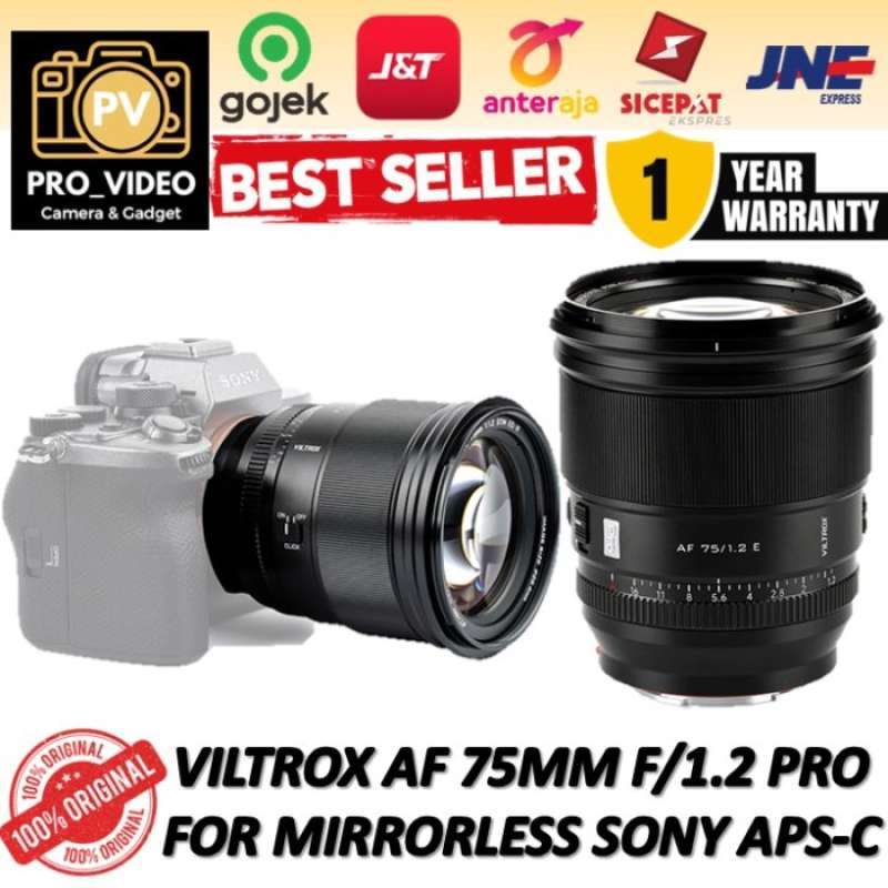 Promo Viltrox Af 75mm F1.2 For Sony Diskon 23% Di Seller Guinevere Store - Kebon Kacang, Kota ...