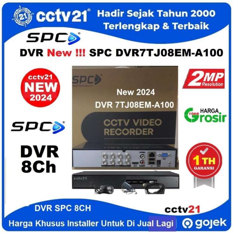 Jual Dvr Spc Super Canyon Full Hd Uvr 8ch 8 Channel 1080p Di Seller ...