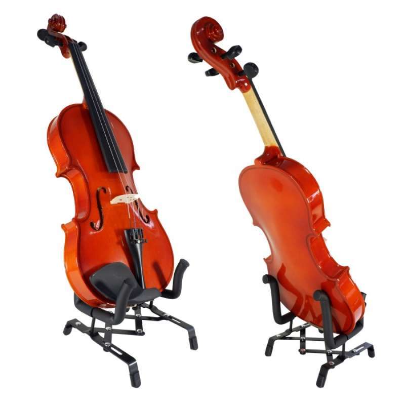 Promo Stand Biola Silang Lantai Model X Portable Violin Viola - Putih ...