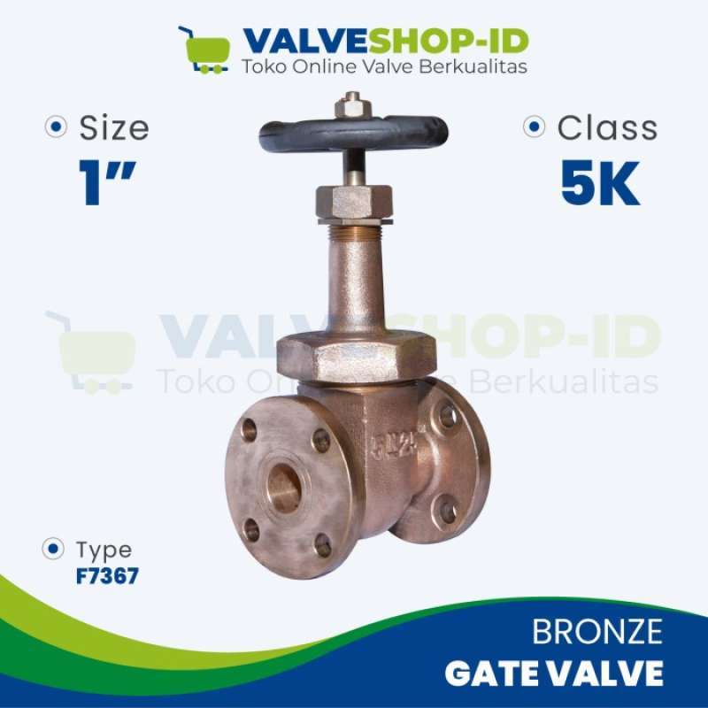 Promo Promo- Gate Valve Bronze Jis 5k Dn25 1 Inch / Marine Valve ...