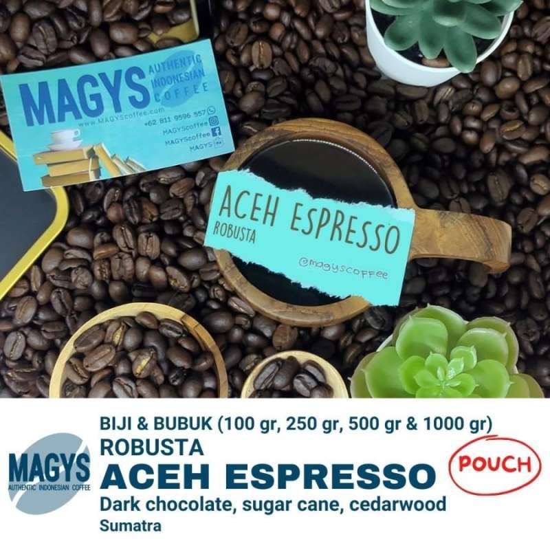 Jual Robusta Aceh Dark Espresso Kopi Coffee Indonesia Tiam Kopitiam ...