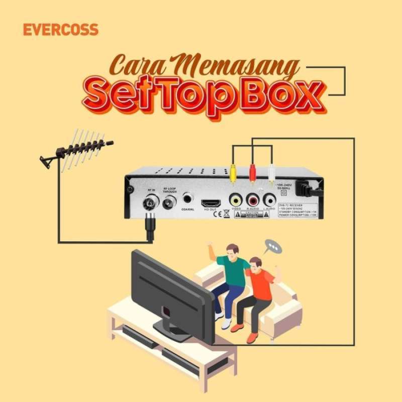 Jual Evercoss Stb Set Top Box Prime Digital Tv Di Seller Circlet ...