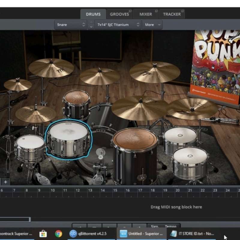 Promo Superior Drummer 3 Pop Punk (vst Full Lisensi) Diskon 10% Di ...