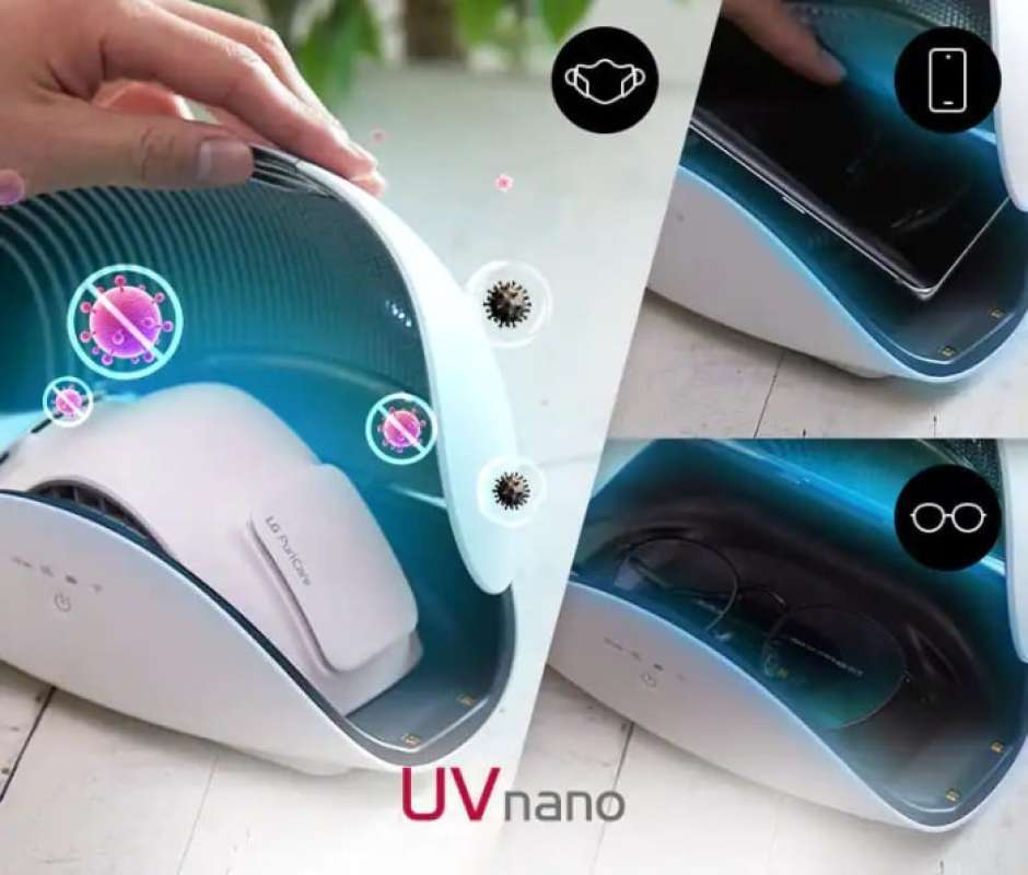 Promo Lg Puricare Wearable Air Purifier Uv Case-pwkauw01 Terbaik Diskon ...