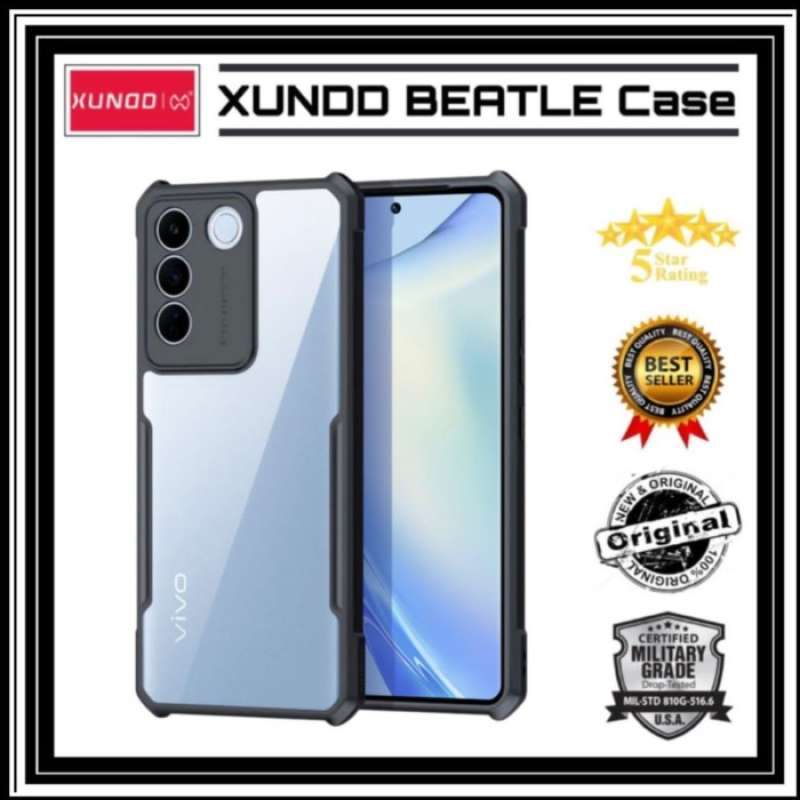 Promo Vivo V27 / V27 Pro 5g Xundd Beatle Original Hard Soft Case Casing ...