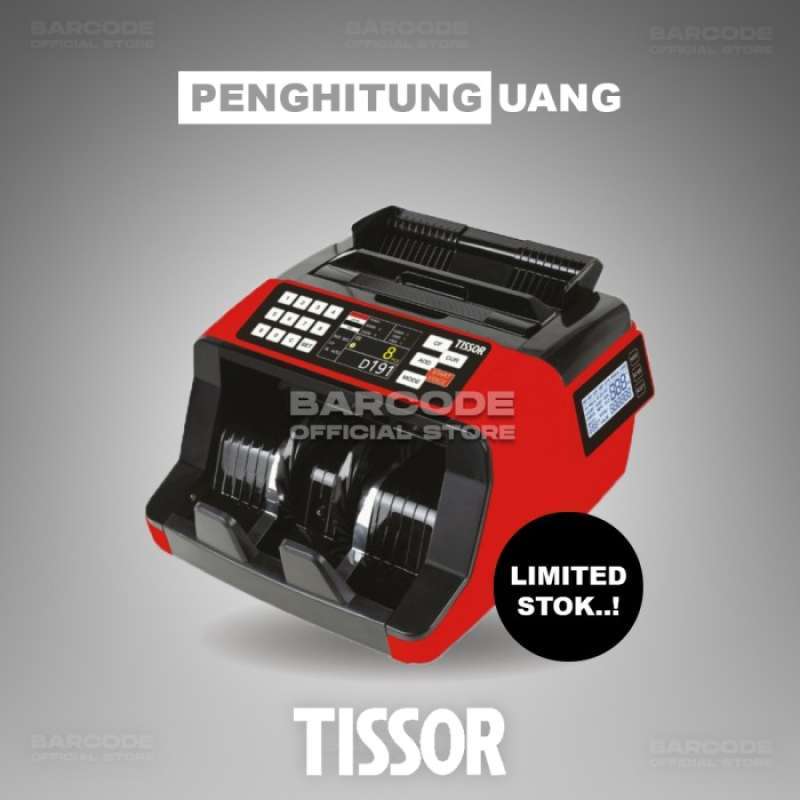 Promo Mesin Penghitung Tissor T1377d Alat Hitung Deteksi Uang Money ...