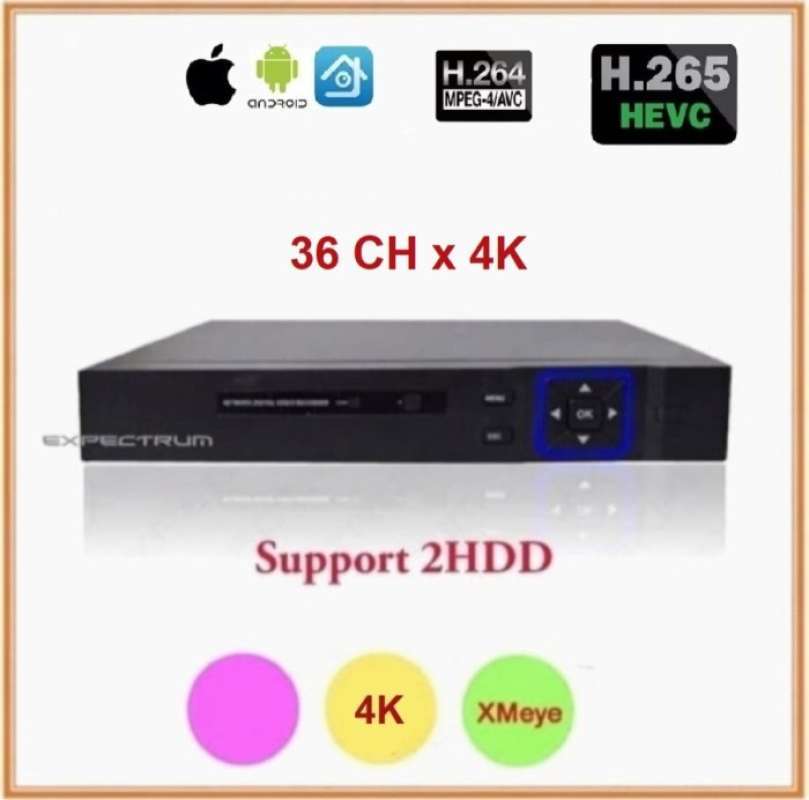 Jual Nvr 32 Channel - Xmeye Support, P2p,960.1080p.4mp. 5mp & 2 Hdd Di ...