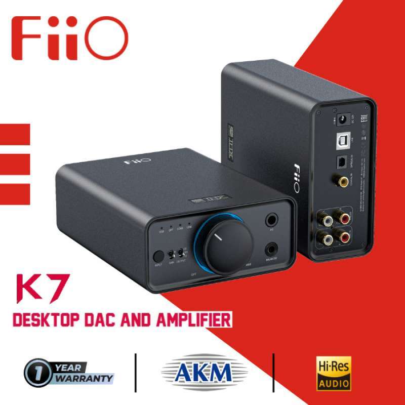 Jual Fiio K7 / K 7 High Resolution Desktop Dac And Amplifier Di Seller Circlet - Cengkareng ...