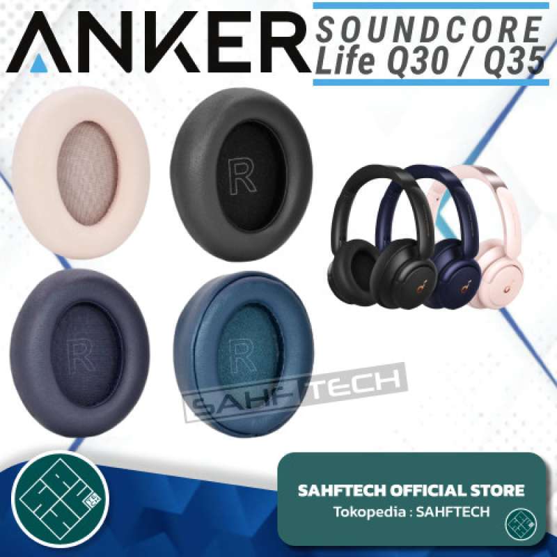 Jual Earpad Anker Soundcore Life Q30 Q35 Q35bt Earcup Pad Cup Busa ...