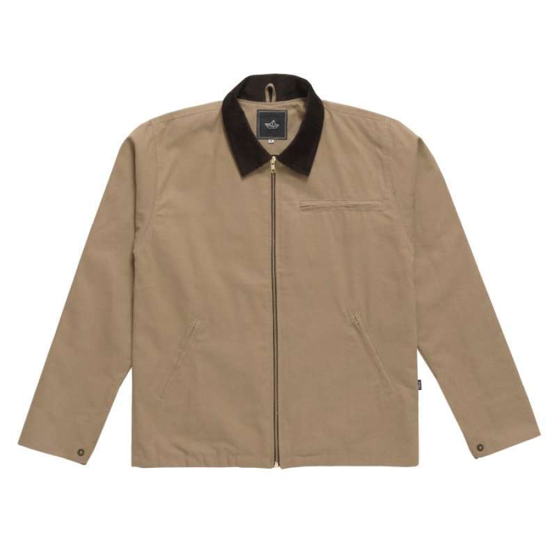 Jual Jaket Pria - Cleo Brown Work Jacket - Eternalworks Canvas Jacket ...
