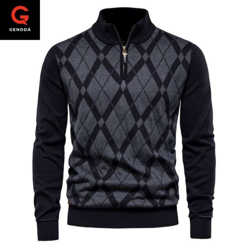 Jual Sweater Rajut Pria Glenn Keren Bahan Tebal Rajutan Premium Quality ...